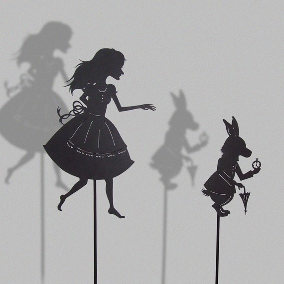 paper fix | shadow puppets