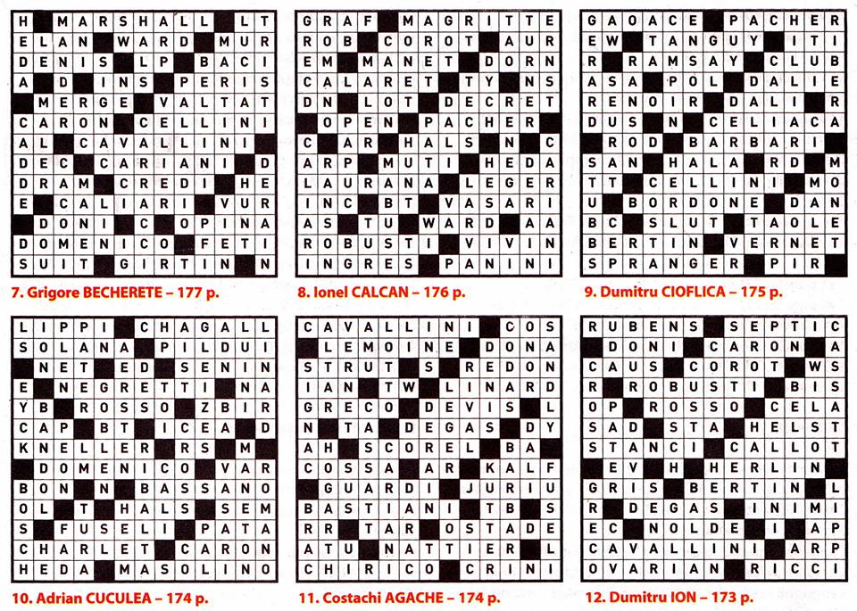 Rebus si Poezie: Campionatul Naţional de Compunere - Rebus - 2016