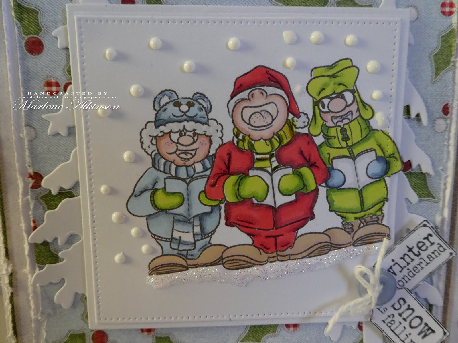 Cards made by Marlene: Anything Christmas Goes at Winter Wonderland