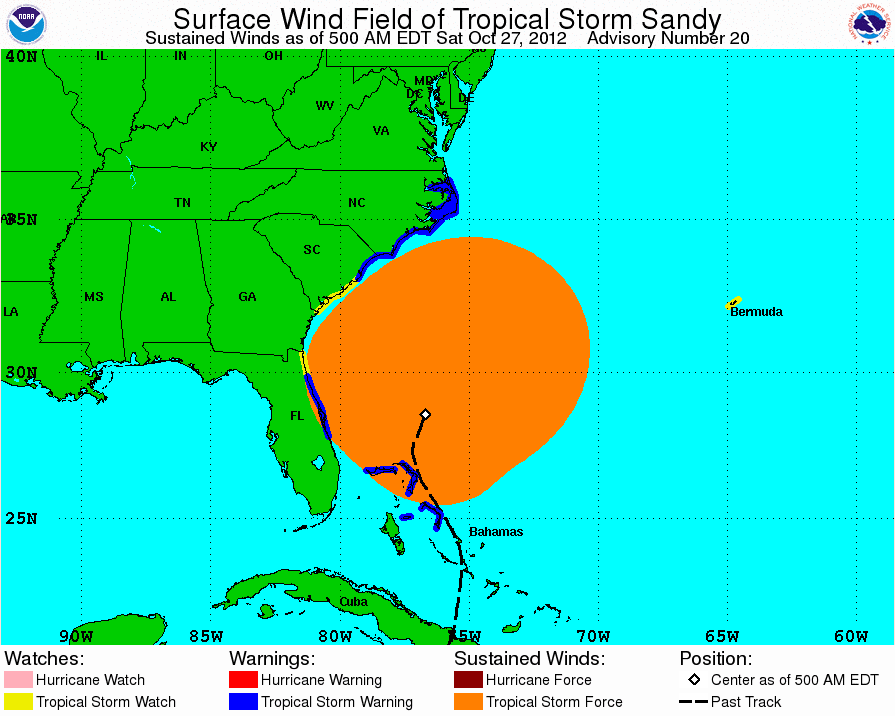 Blackstone Valley Weather Service: Hurricane/Hybrid Sandy Timing and ...
