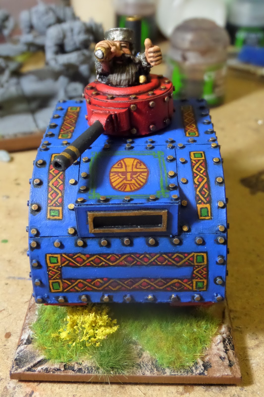 Yith's Wargaming Blog: Dwarf Steel Behemoth for Kings of War