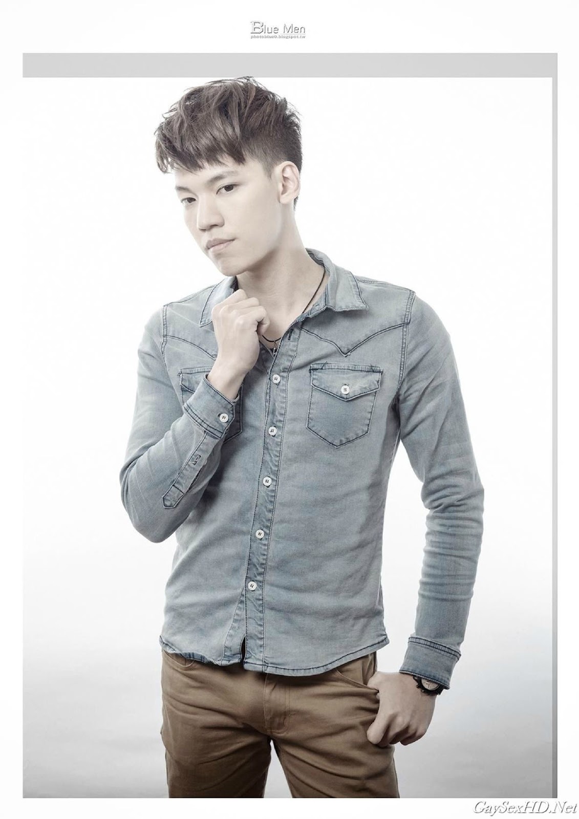 HOT MALE MODELS: Blue Man 59