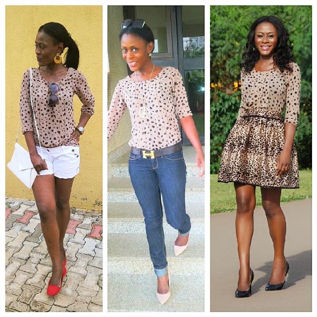 Who Wears What N Where: My Style Diary : One Top Three (3) ways