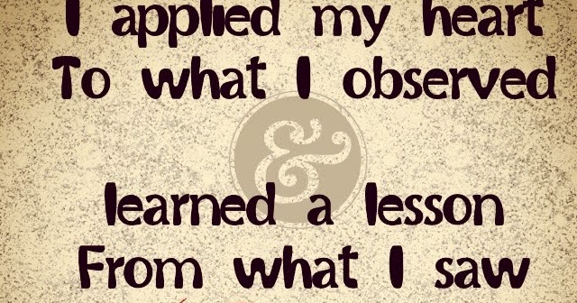 Beautifully Living: 25 Proverbs You'll Love or Learn to Love