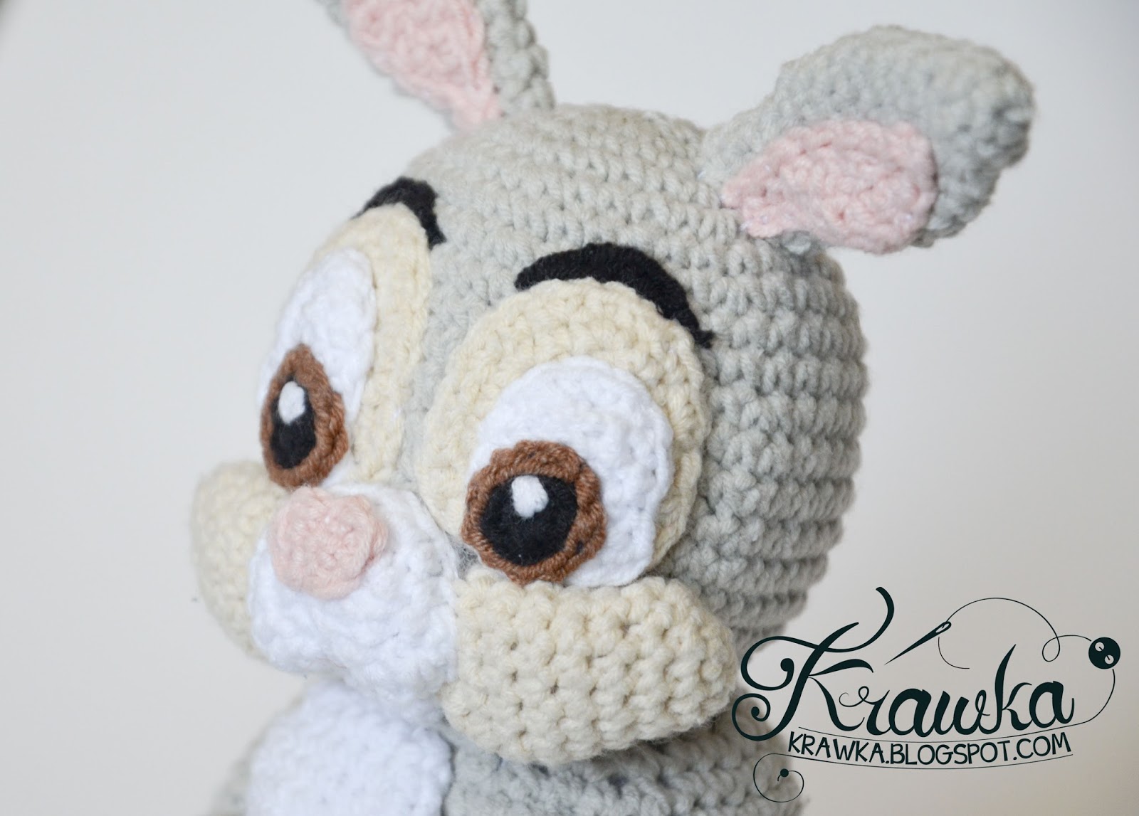Krawka: Easter Thumper Rabbit from Bambi ETSY pattern