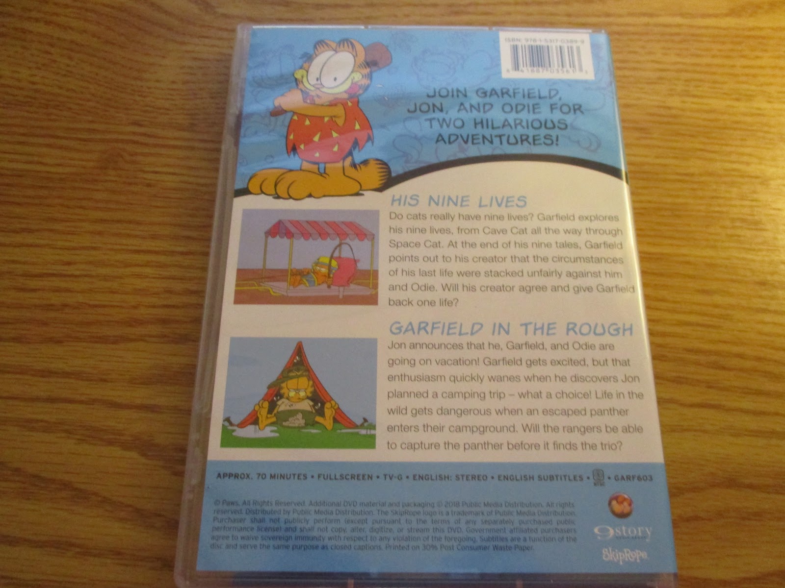 Missy's Product Reviews : Garfield Nine Lives