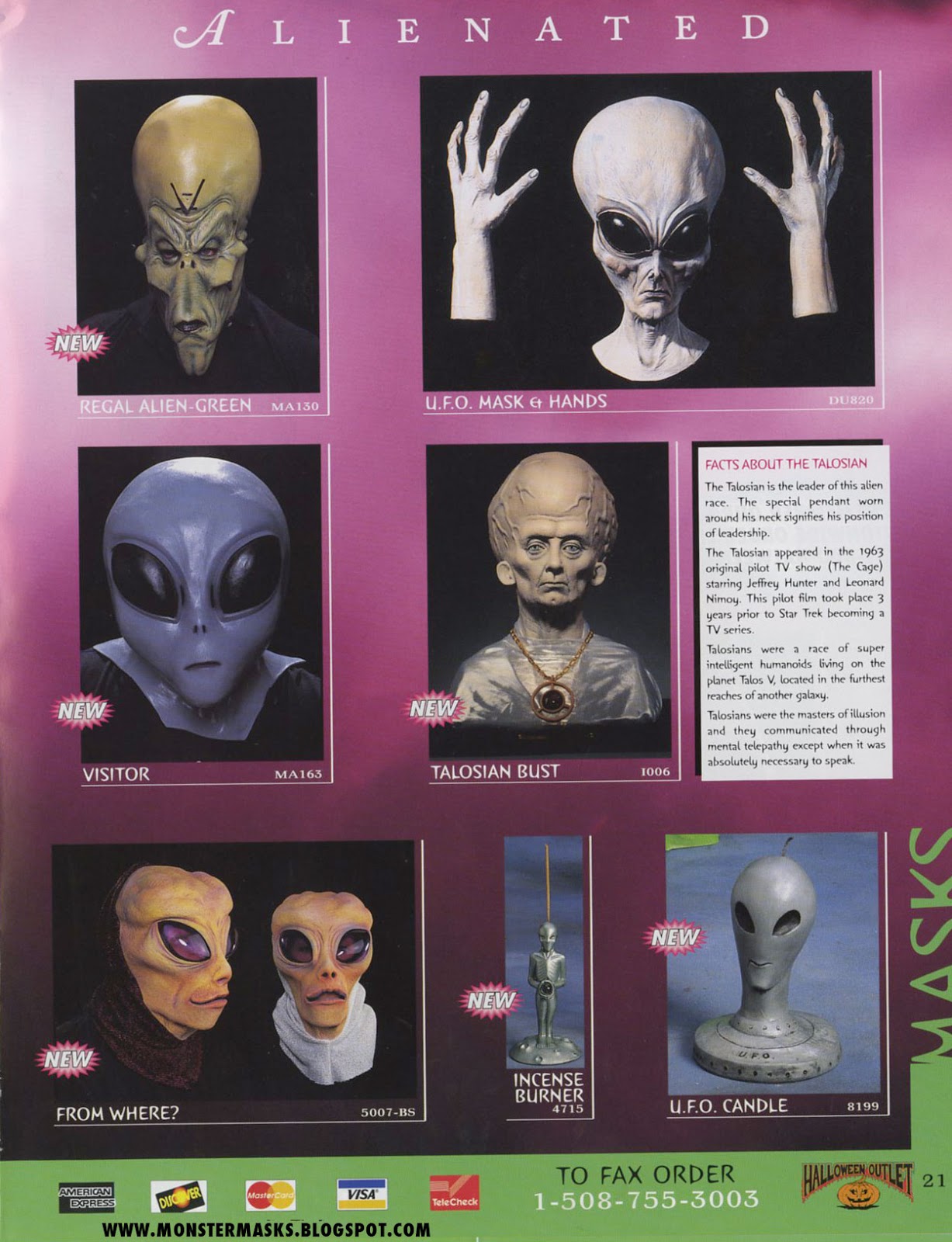1996 Halloween Outlet Catalog - Part 3 | Blood Curdling Blog of Monster ...