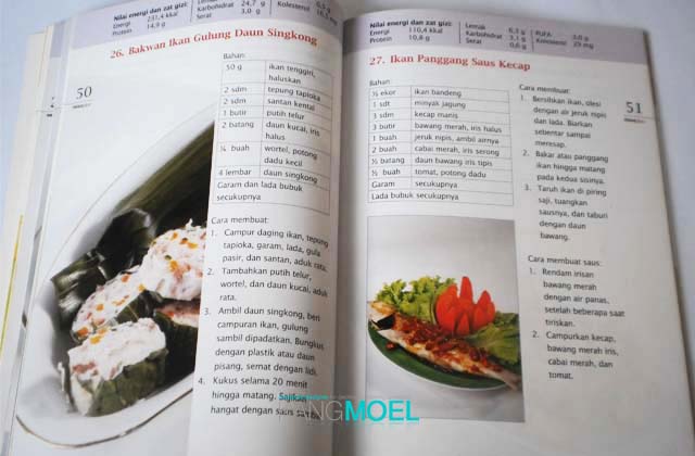 Portfolio Desain Layout Buku Menu Resep | kang-moel