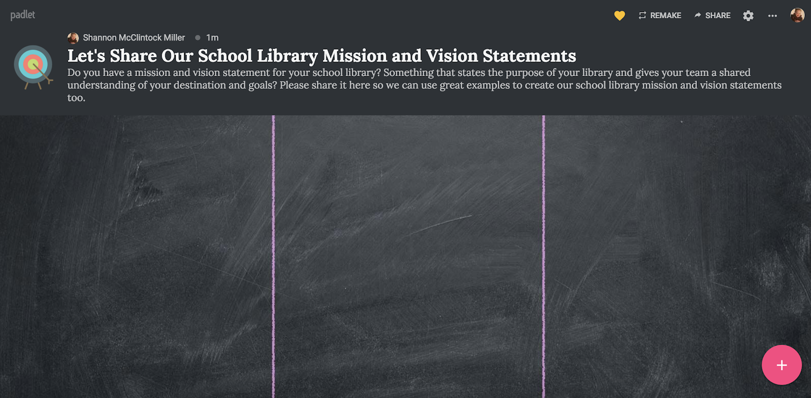 The Library Voice Let s Share Our School Library Mission And Vision The Library Voice Let s Share Our School Library Mission And Vision