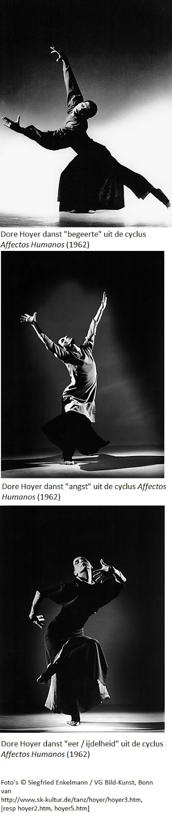 Dore Hoyer (1911-1967) bestudeerde Spinoza voor haar danscyclus ...