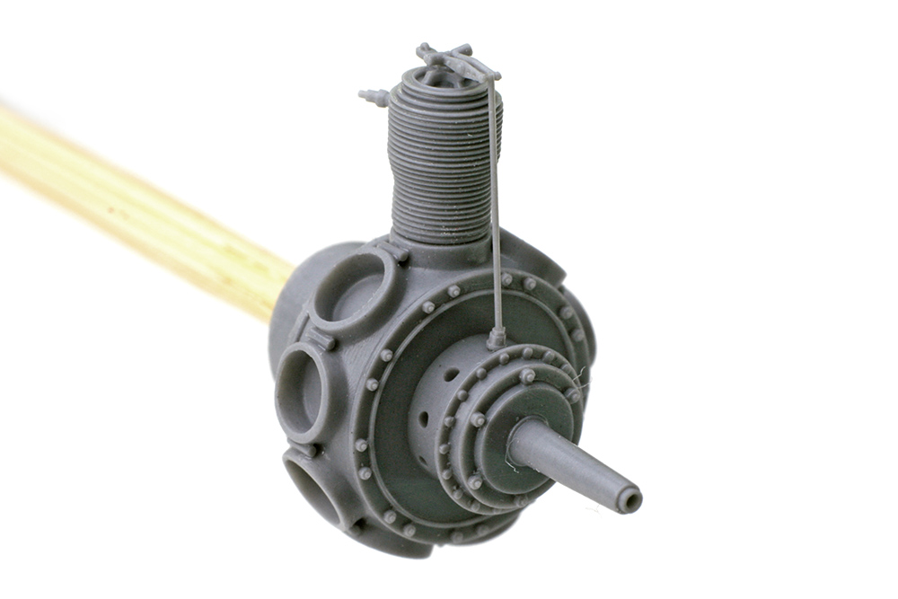 Small Stuff Models: 1/48 WWI Rotary Engines - Work In Progress