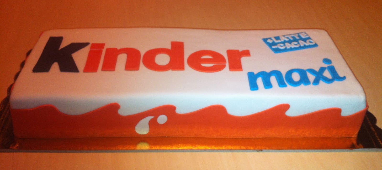 dolcemente con le ali: 50 cm di barretta Kinder per Lucia