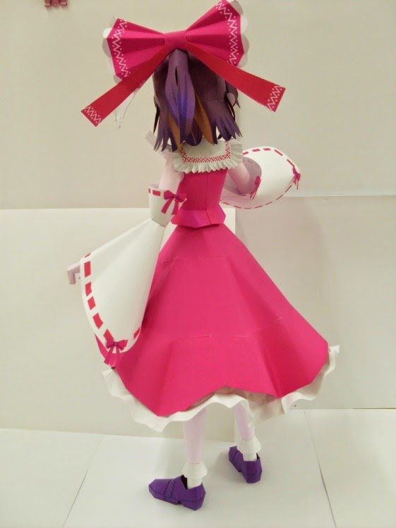 Papercraft Anime Touhou Project Reimu Hakurei Download | PaperCraft ...