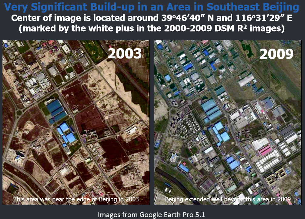 Satellite tracking of quadrupling of Beijing size from 2000 to 2009 and ...