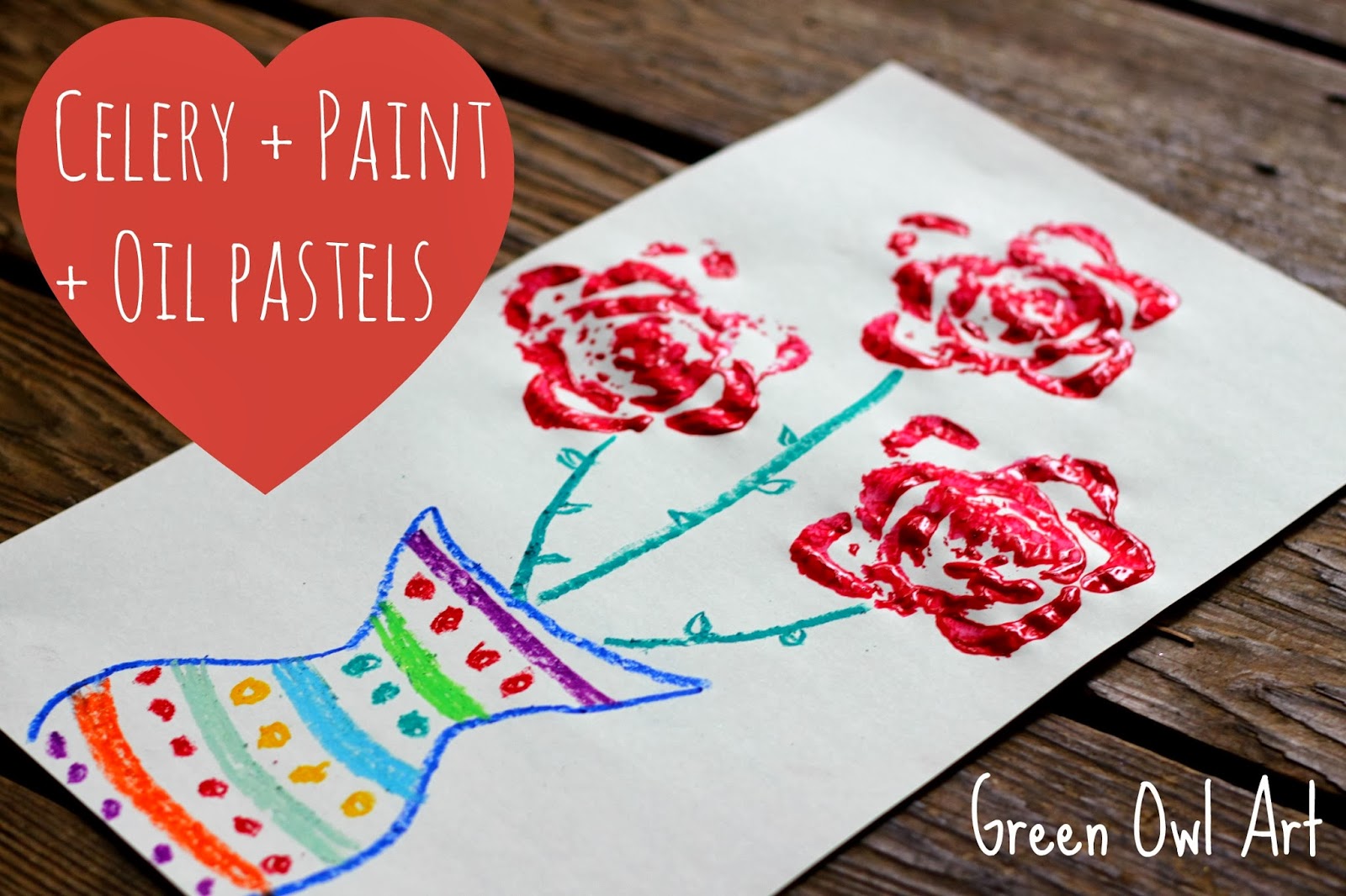 Green Owl Art: Celery Rose Prints