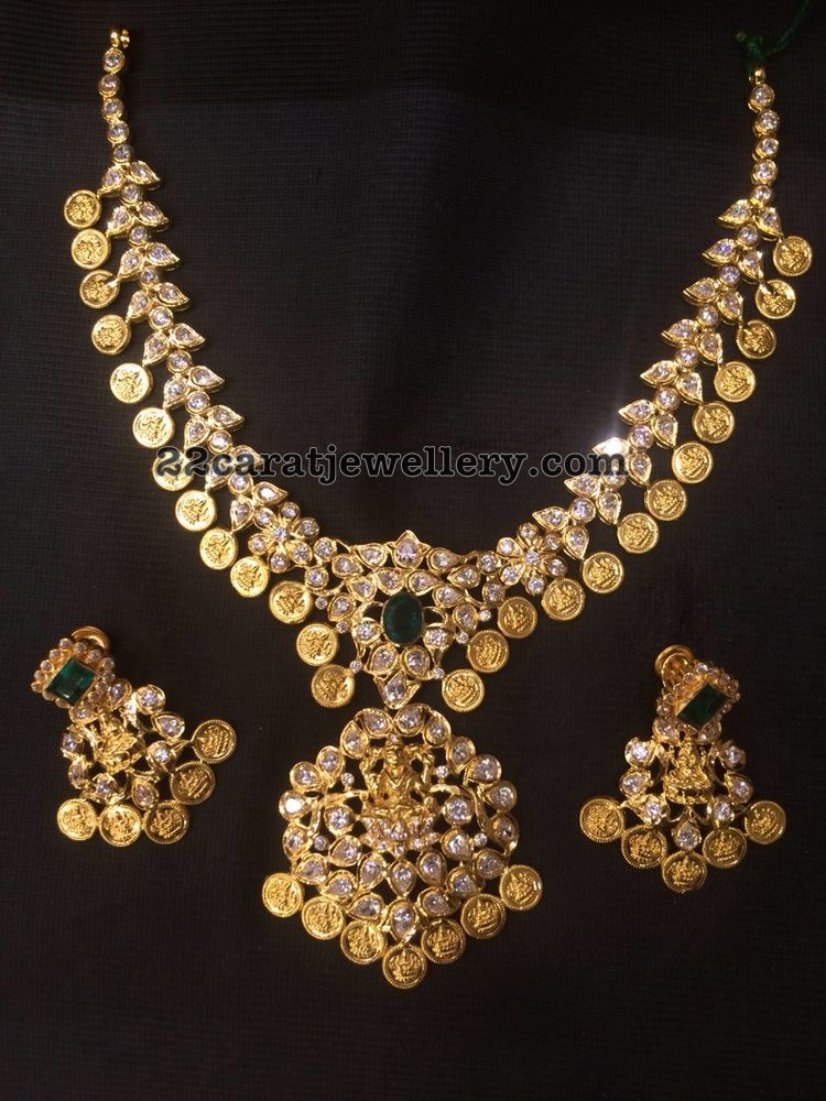 Kasu Pachi Necklace - Jewellery Designs
