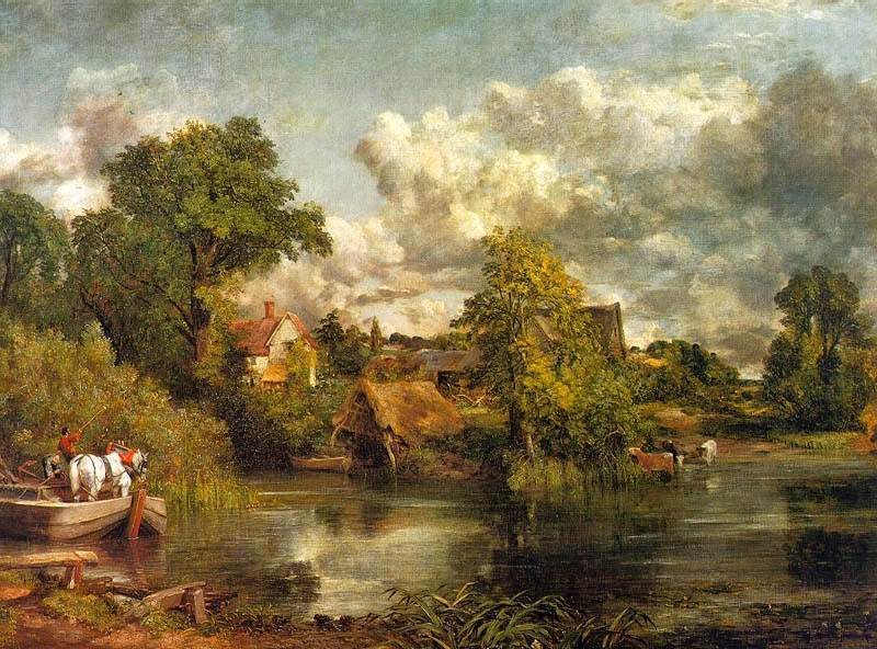 Le Muse : JOHN CONSTABLE: "Il cavallo bianco", 1819