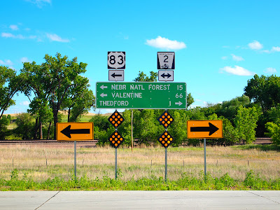 A Hobo's Travelogue: Highway 83...When you come to a fork in the road...