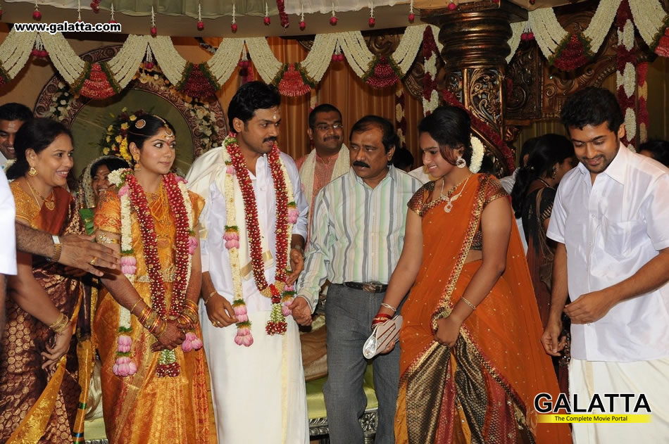 cute photos: Karthik Sivakumar and Ranjani Wedding Stills