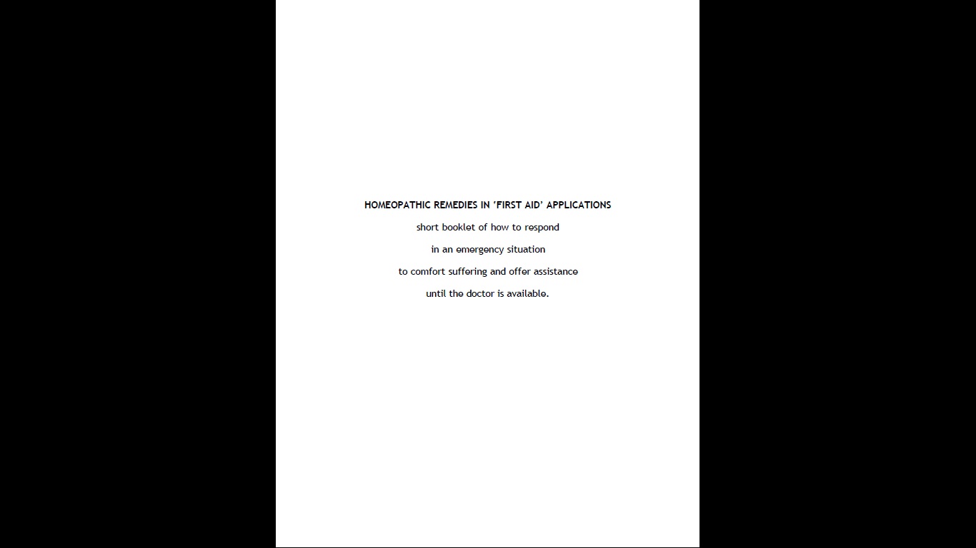 homeopathic-remedies-in-first-aid-applications