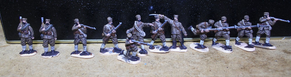 Tom's Miniatures in 1/72: HÄT 8122 - WWI Serbian Infantry - Scale 1/72