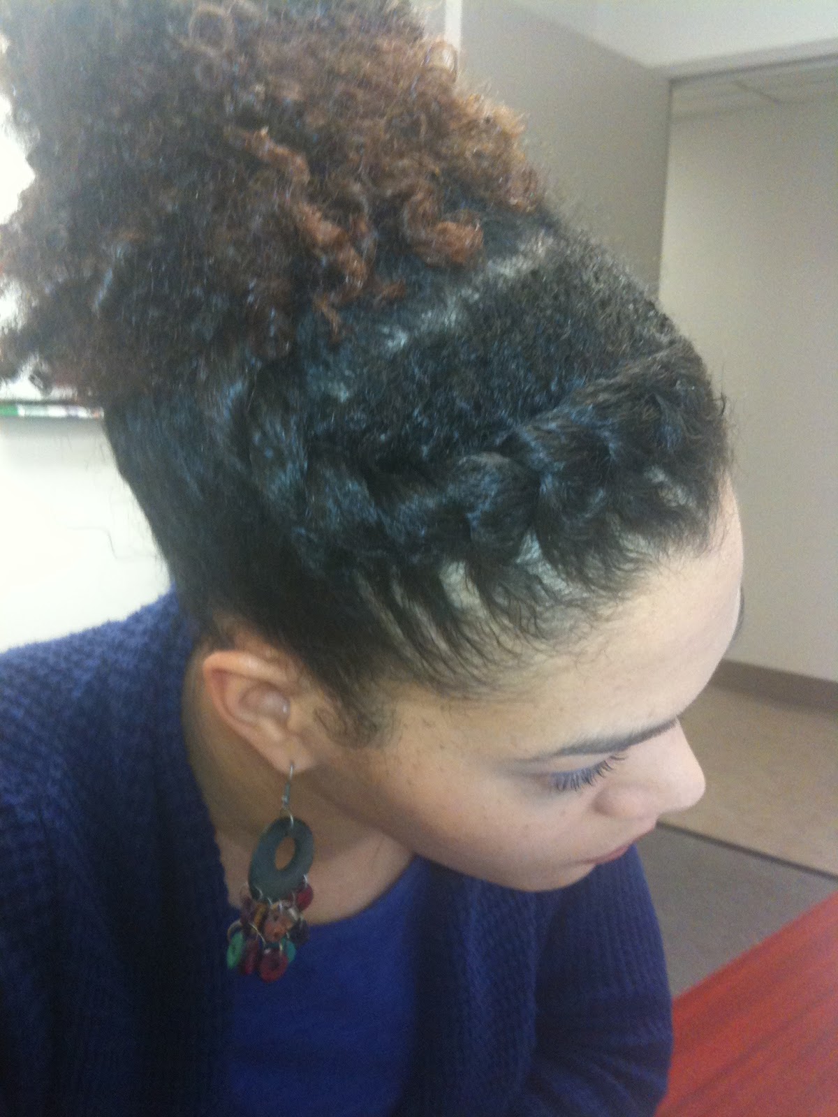 It's Just Hair: Buff with a twist, possible protective style