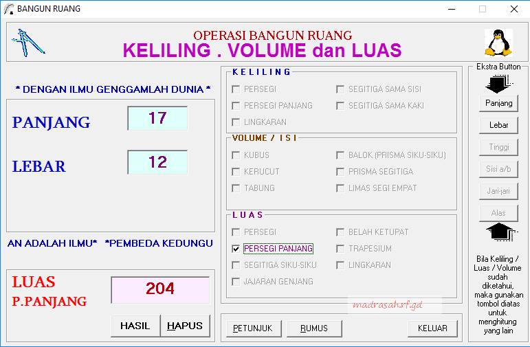 BLOG ABI AZZAMY: APLIKASI HITUNG RUMUS MATEMATIKA SECARA OTOMATIS CEPAT