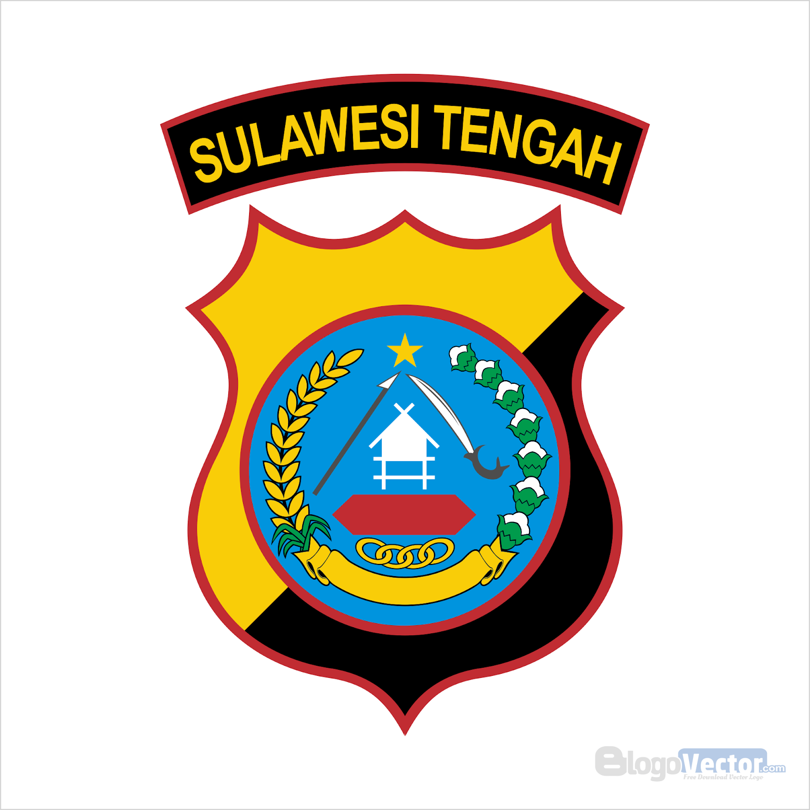 Polda Sulawesi Tengah Logo vector (.cdr) - BlogoVector