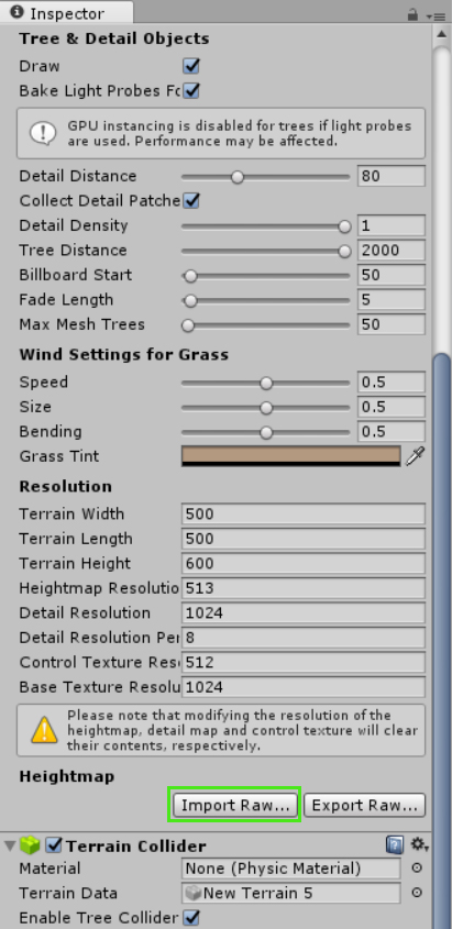 ANIMAATIO JA PELIT: UNITY & 3DS MAX - heightmap