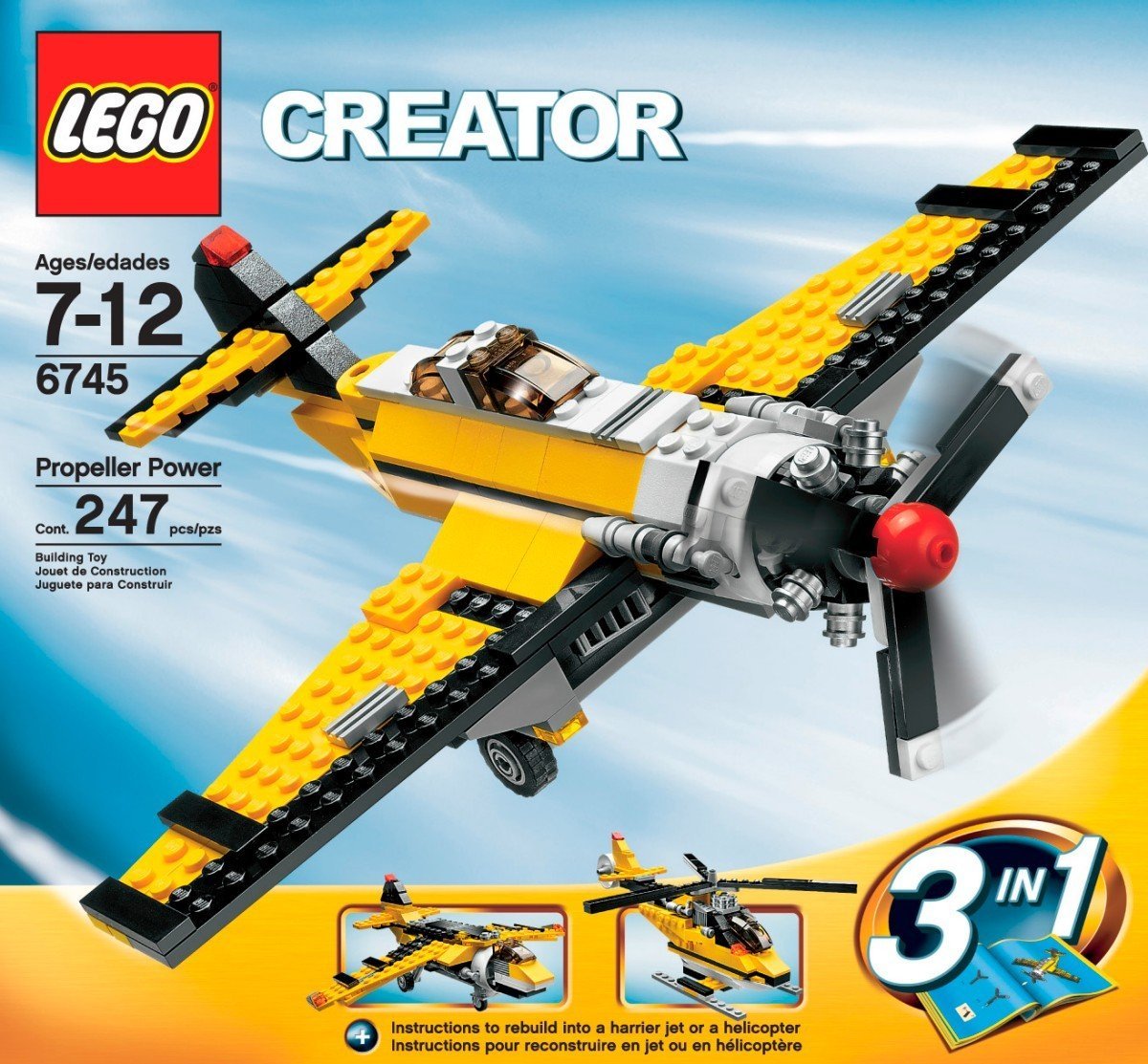 LEGO Creator Propeller Power 6745 | My Lego Style