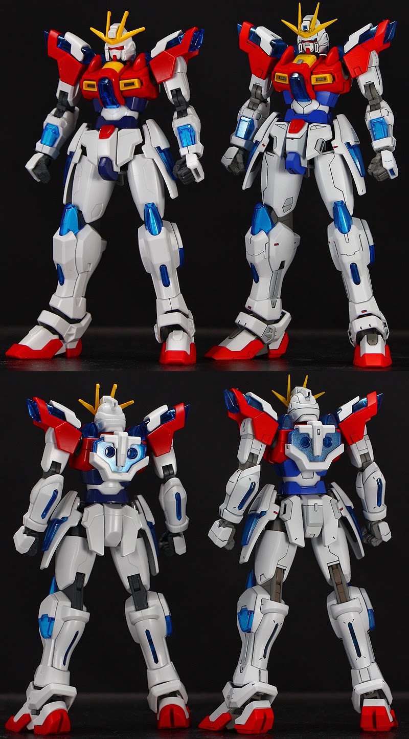 Custom Build: HGBF 1/144 Try Burning Gundam "Burning Burst Mode"