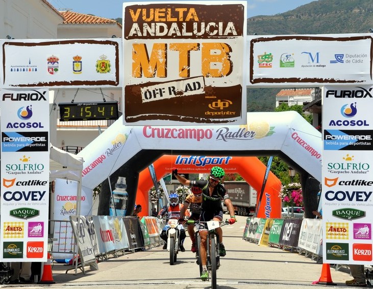 VUELTA A ANDALUCIA MTB 2016,PACO MANCEBO TRIUNFA EN ISTAN - MTBYMAS