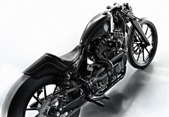 Harley-Davidson Sportster – “Stealth Bullet” Custom | By ROUGH CRAFTS