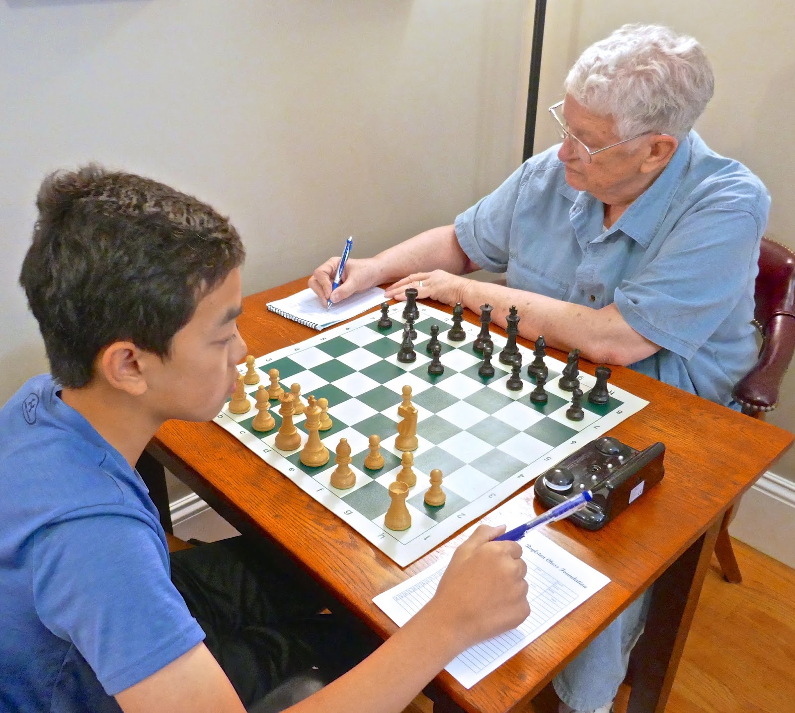 Boylston Chess Club Weblog: August 2016