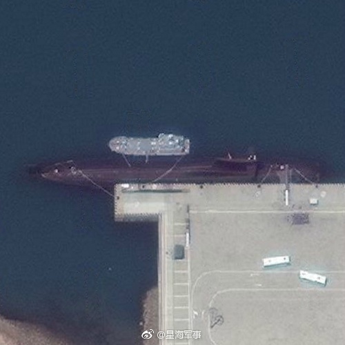 China Defense Blog: Satellite imagery of the day: Type 093 (Shang Class ...