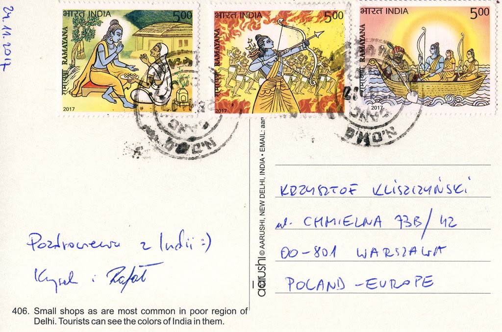 World on Postcards: India / Indie