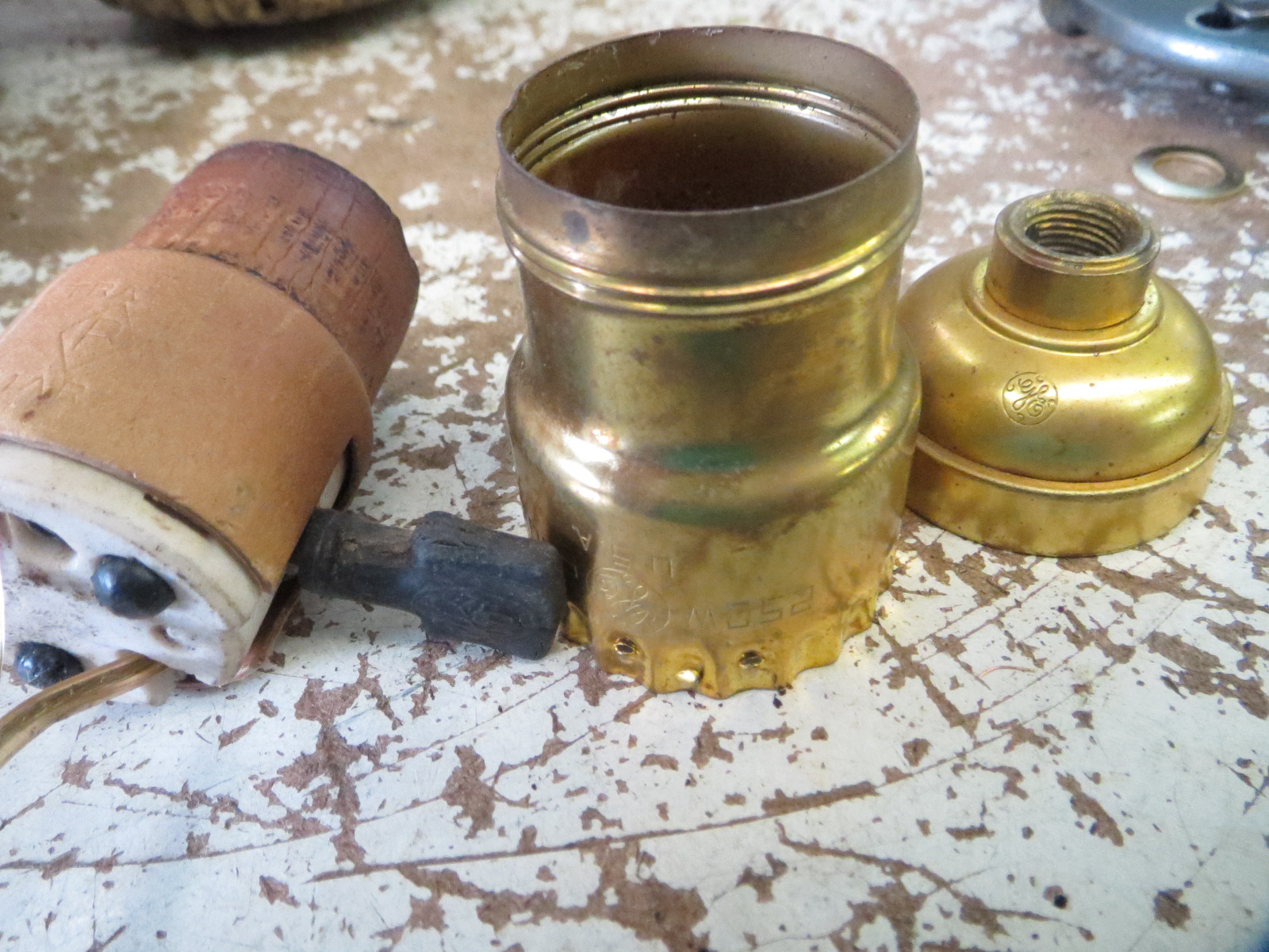 Lamp Parts and Repair | Lamp Doctor: Antique or Vintage Chandelier Gold ...