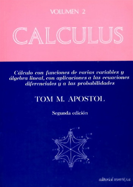 Calculus, Tom M. Apostol, volumen II - Descargue mejores libros de ...