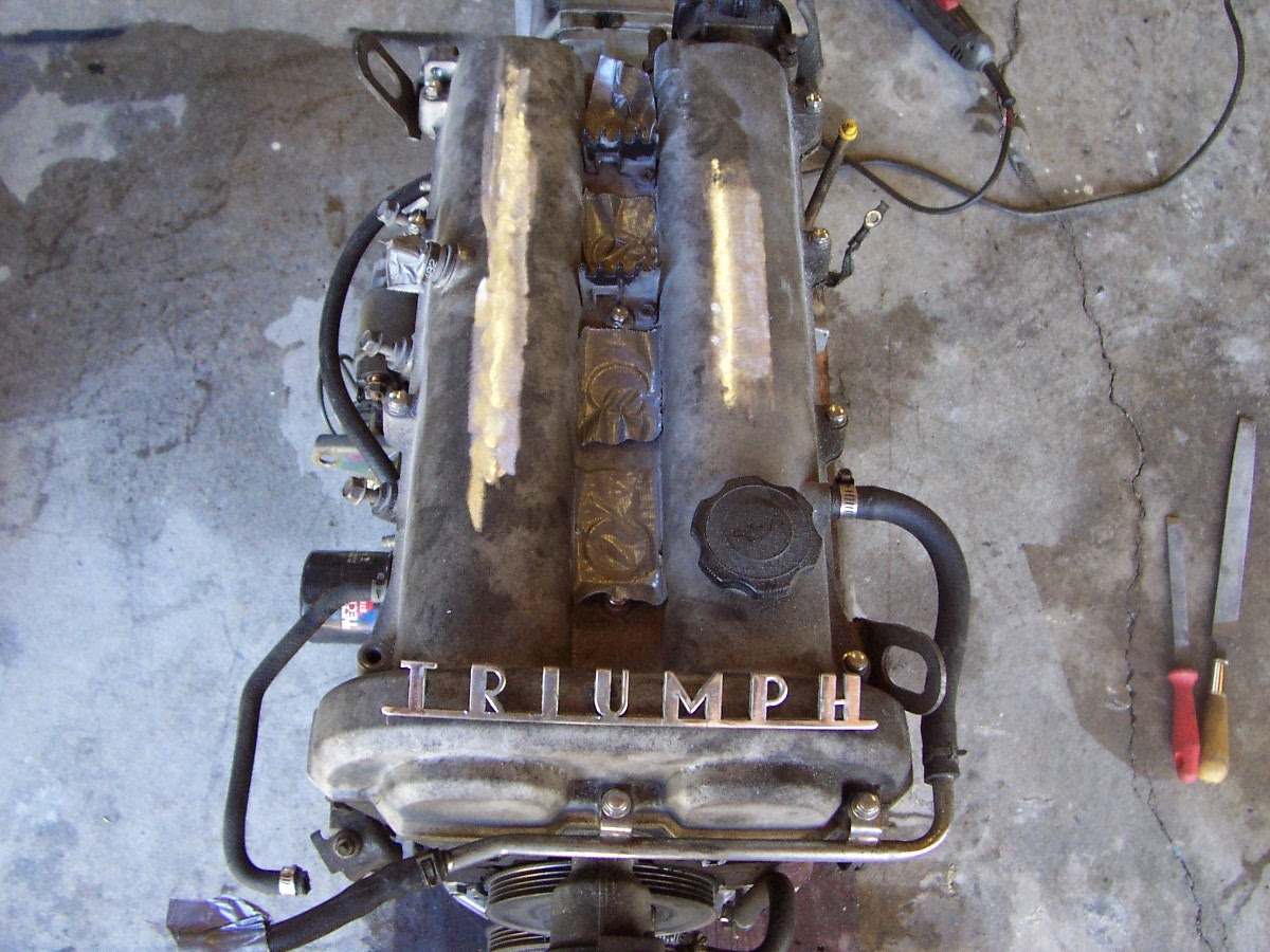 Eric's Garage: Miata engine swap into the Triumph TR3A
