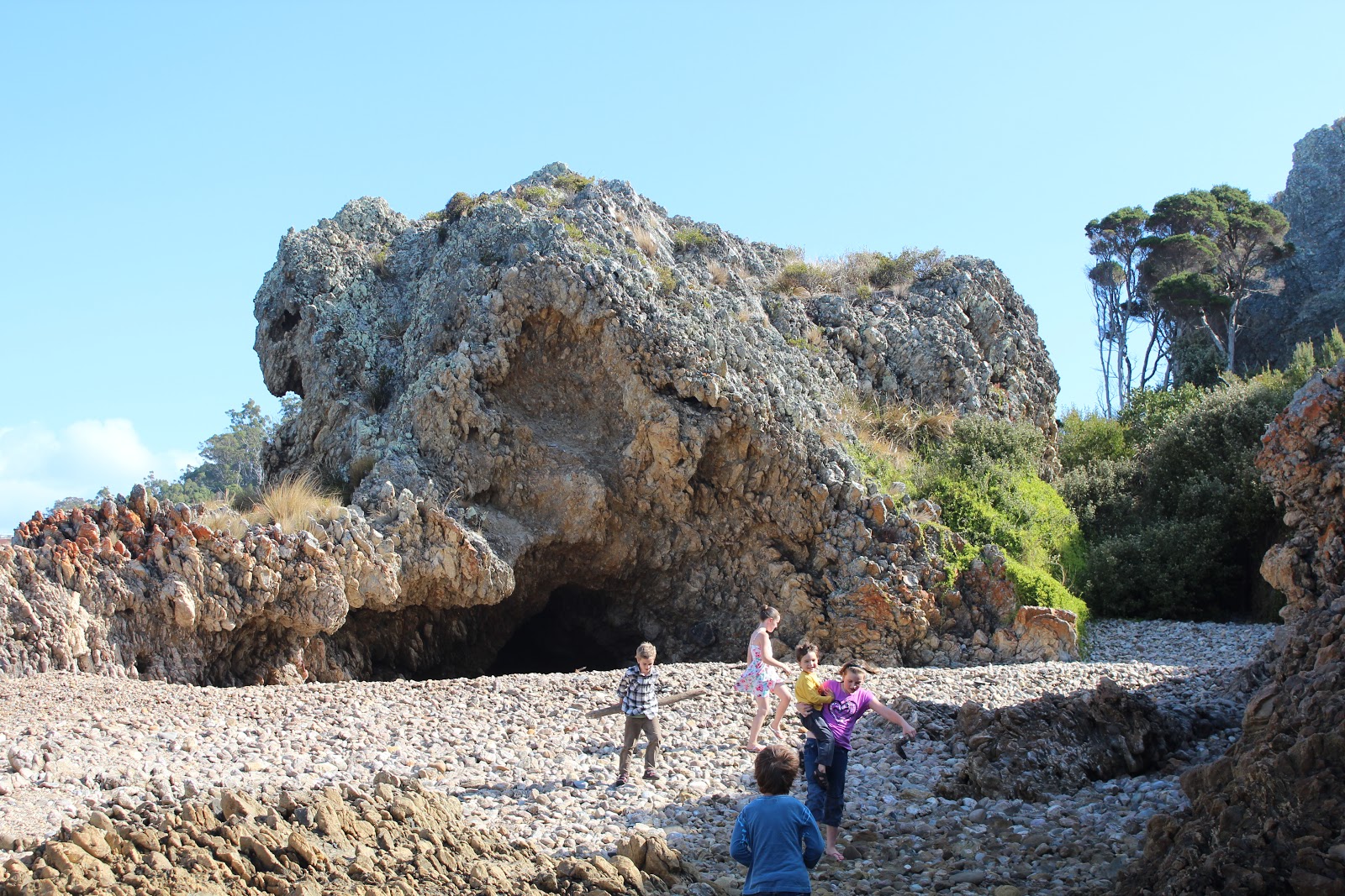 Between Nowhere else and Paradise: Exploring an island.