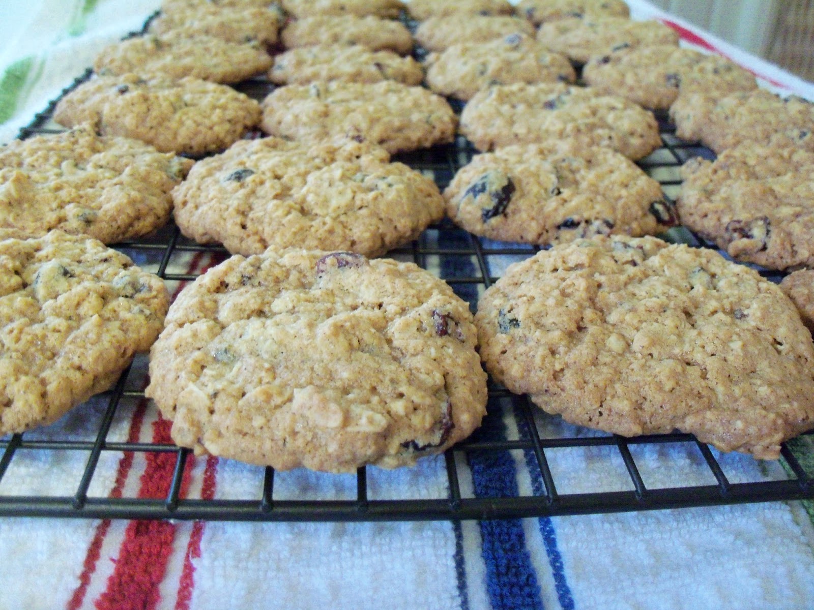 The Kitchen Edition: Cranberry Currant Oatmeal Cookies