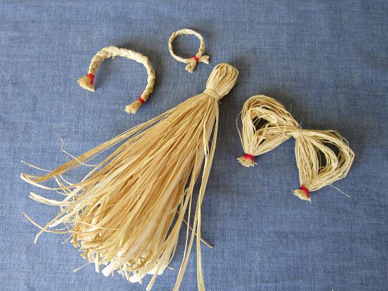 Miss Abigail's Hope Chest: Tutorial - Raffia Angel Ornament