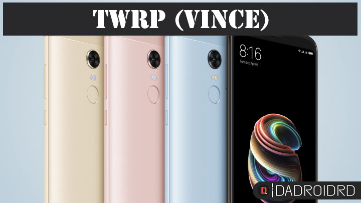 Cara mudah pasang TWRP Recovery Xiaomi Redmi 5 Plus (Vince) | DADROIDRD