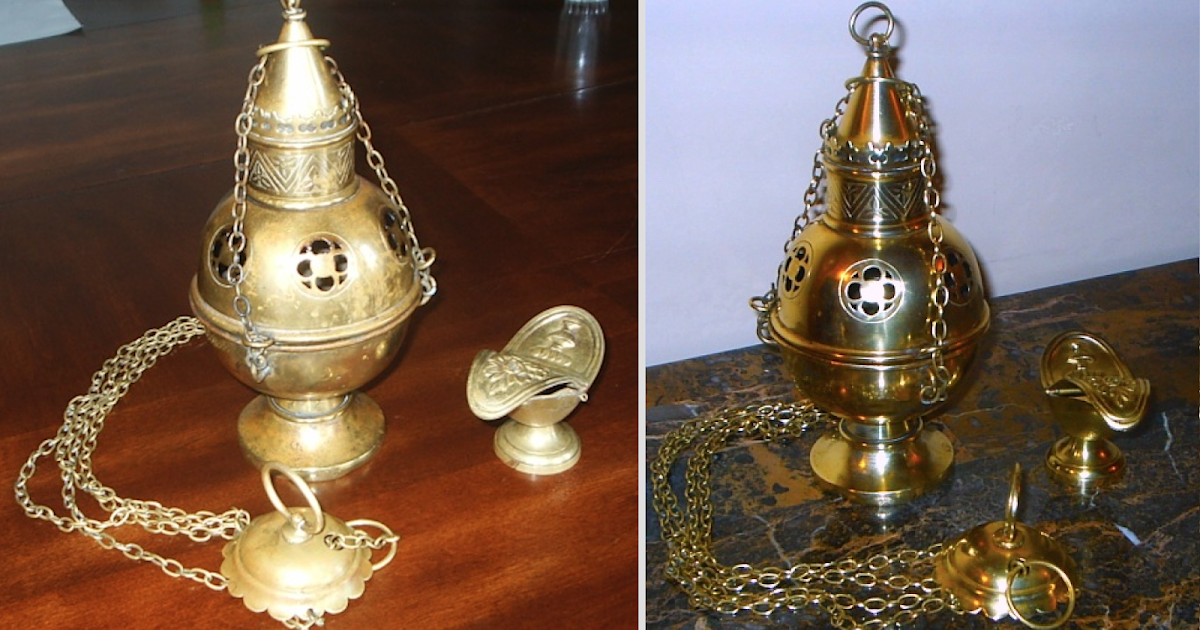 Sacristy Tips: Polishing Metalwork to Restore its Lustre ~ Liturgical ...