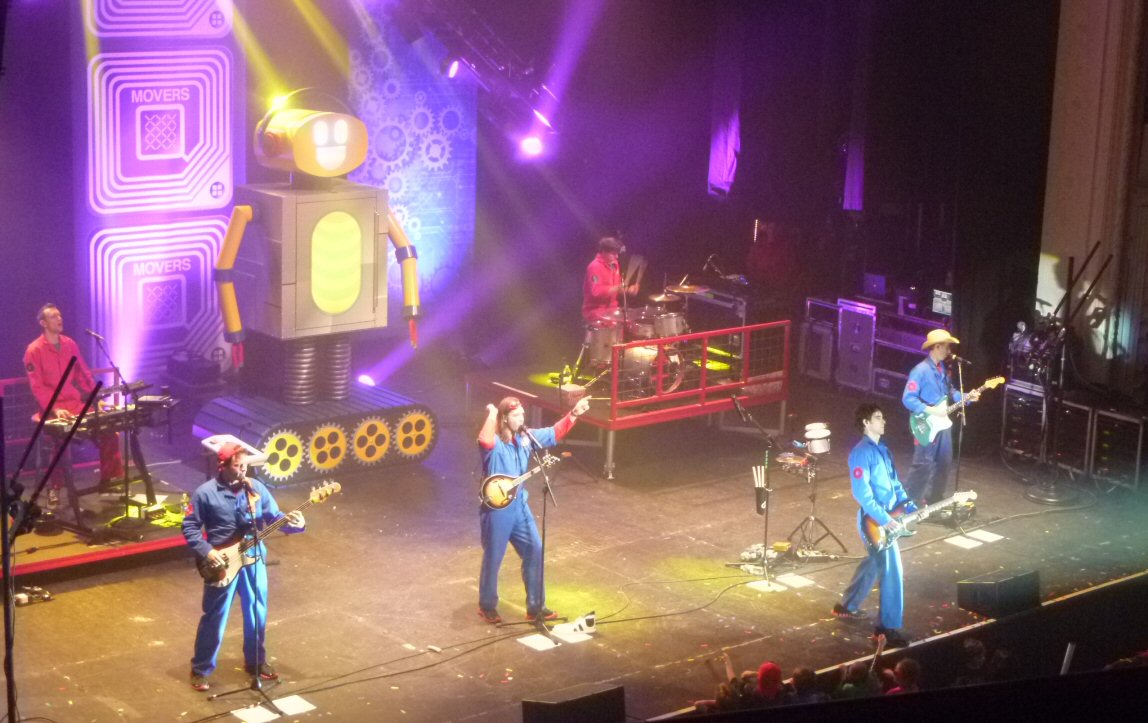 Evan and Lauren's Cool Blog: 4/29/12: Imagination Movers Rock-o-Matic Show