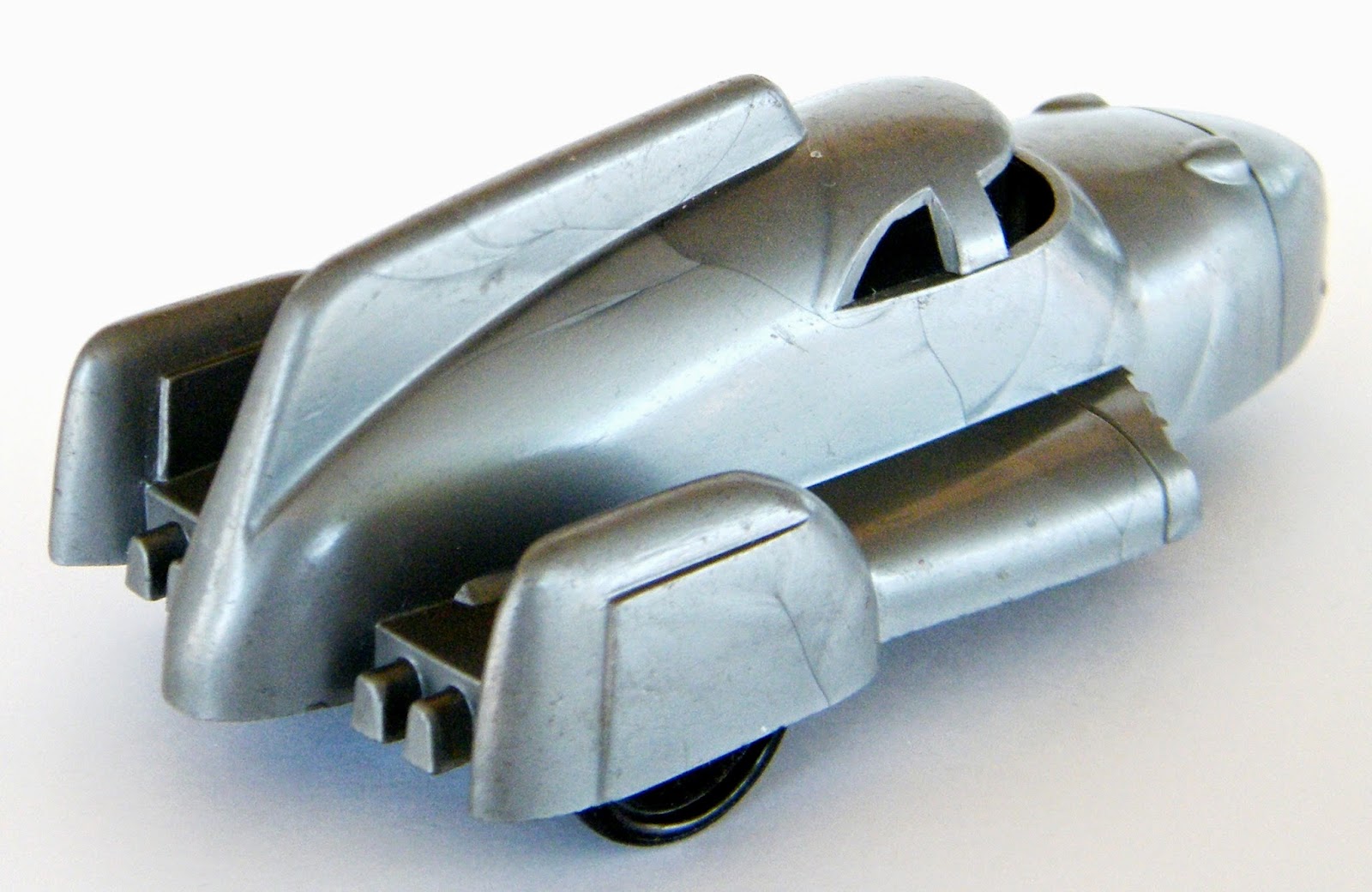 Toys and Stuff: Pyro Rocketship, Early 1950s (silver)