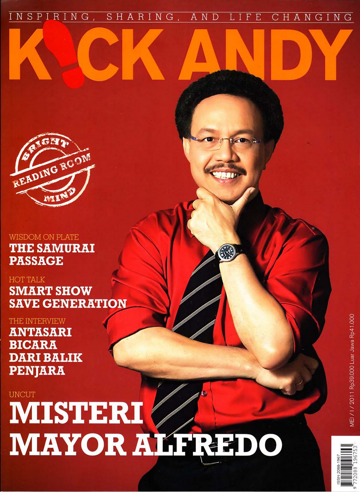 Koleksi K. Atmojo: Majalah Baru: "Kick Andy" Edisi Perdana