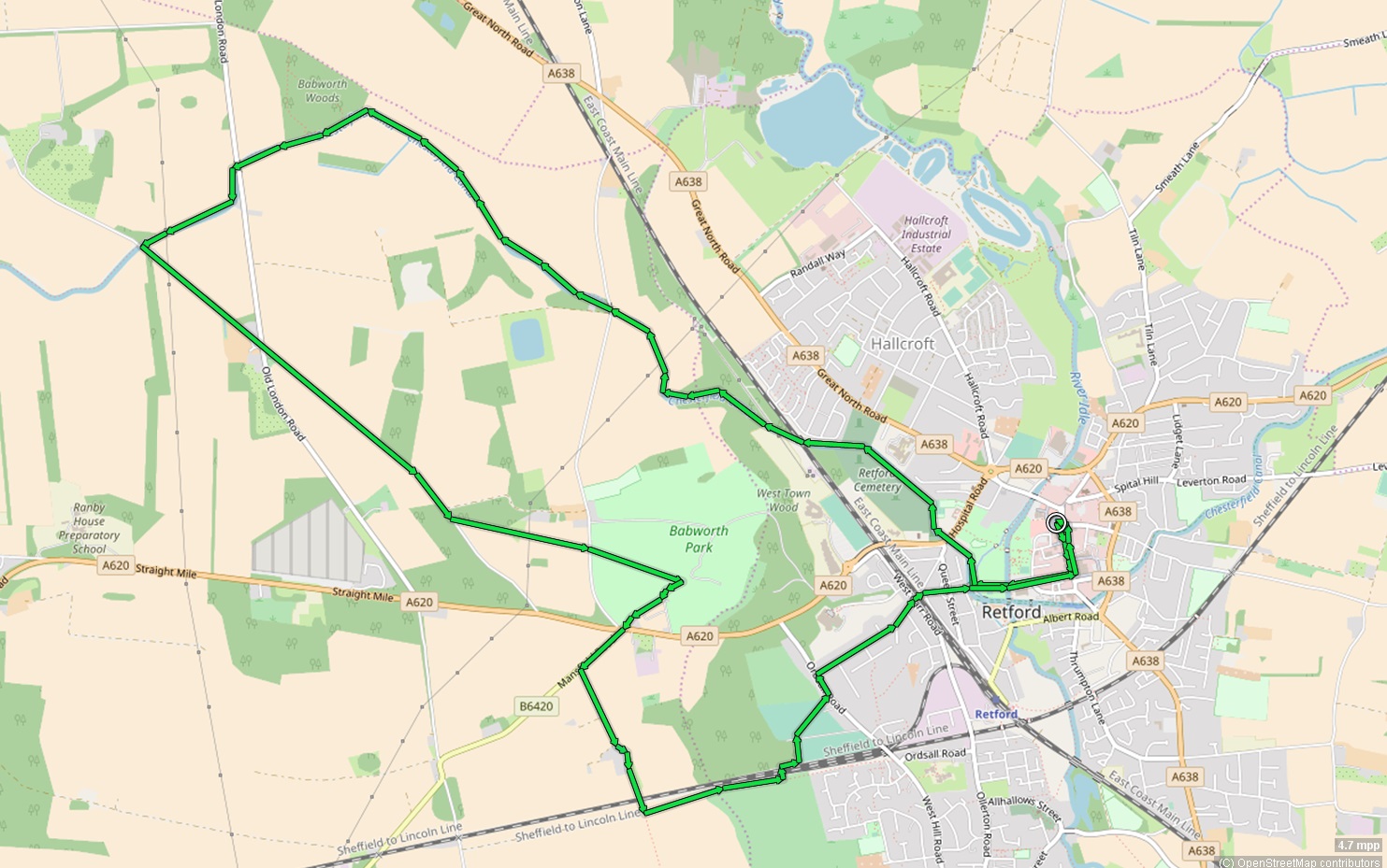 Vale of Belvoir Ramblers: Retford and Babworth, Pilgrim Fathers' Walk ...