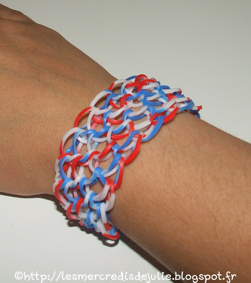 Les Mercredis de Julie: [Creastic Bracelet] Serre-tête