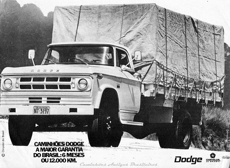 CAMINHÕES DODGE - “O Dodge 700 é para ser carregado com peso pesado e ...